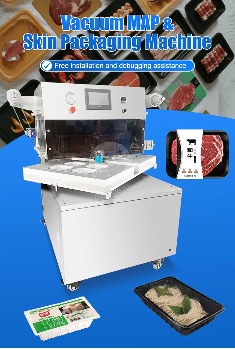 ORME Small Table Top Film Skin Package Meat Pack Sealer Automatic Food ...