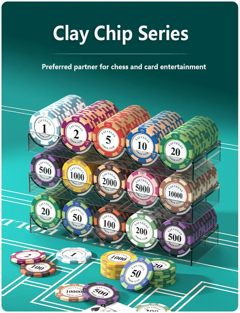 Custom Casino Clay Chips - Wholesale & Personalized Gifts