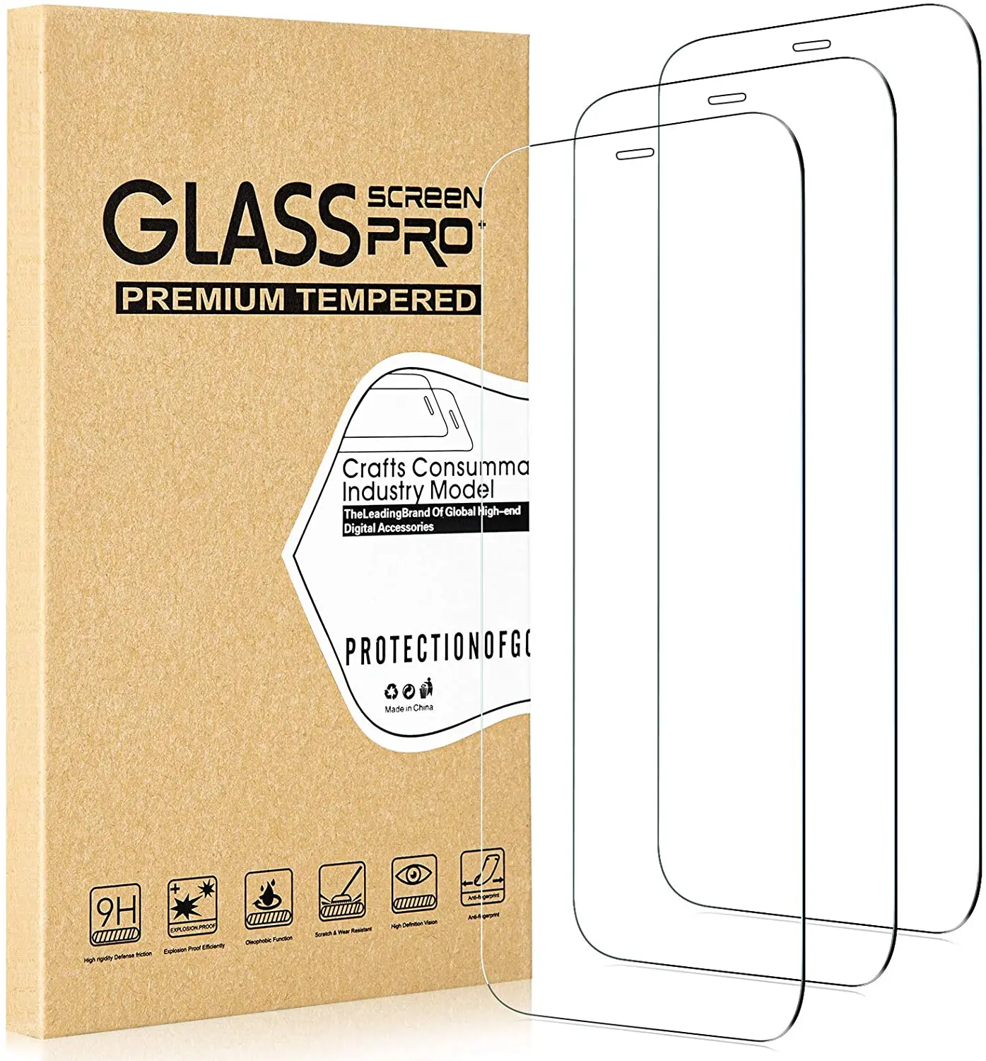Ailun Tempered Glass Screen Protector For Iphone 13 12 3 Pack - Buy ...