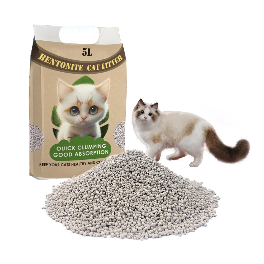 Professional Supply 1-2mm Ball Shape Cat Litter Sand Clumping Factory ...