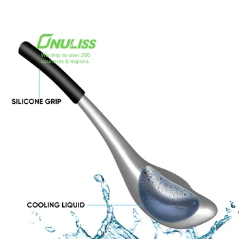 Metal Cryo Tools Freeze Cryostick Gua Sha Therapy Face Massager Ice ...