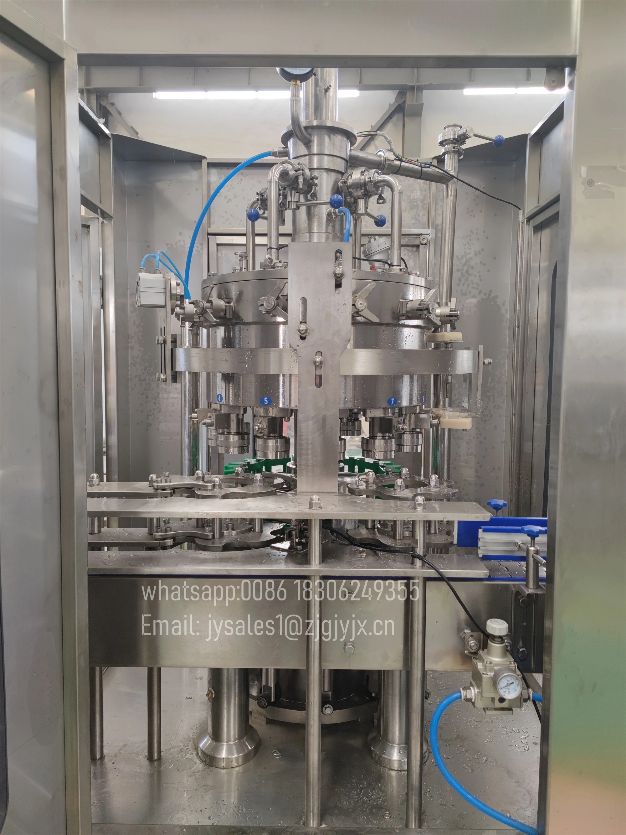 Efficient Carbonated Beverage Can Filling Line by JIAYUAN