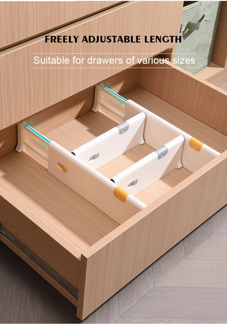 Expandable Organizer Divider Insert - Adjustable Separators