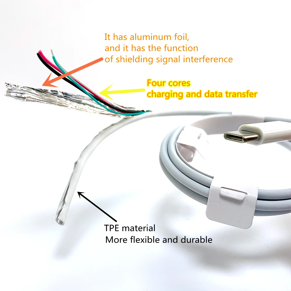 Professional Supply Type C Fast Charging Data Cable Quick Charge Usb ...