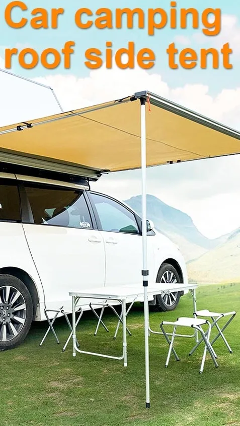 2000mm Rooftop Top Outdoor Aluminum Retractable Folding Waterproof Roof ...
