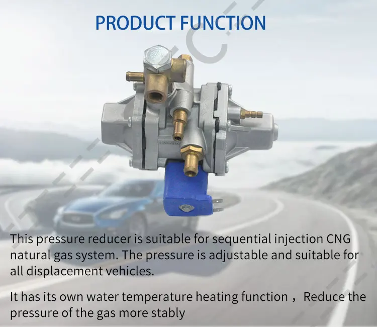 CNG Reducer AT12 - High-Quality Auto Gas Conversion Valve