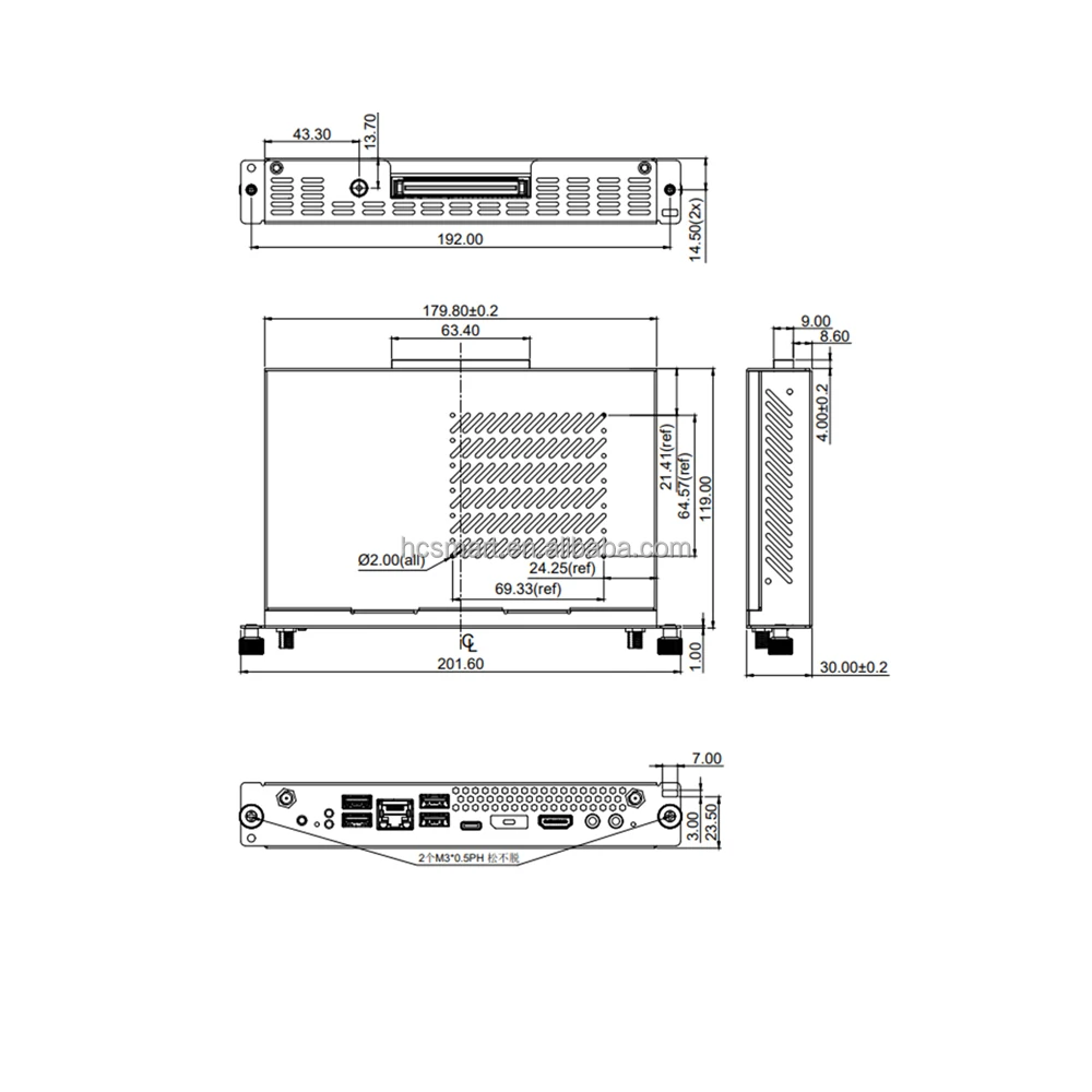 11th Tiger Lake-u I5-1135g7 Ops Mini Pc Module With Dp For School ...