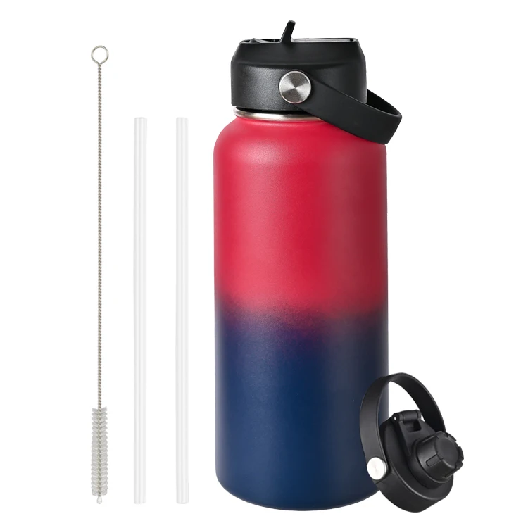 Custom 32oz 40oz 64oz Double Wall Vacuum Flask Insulated Stainless ...