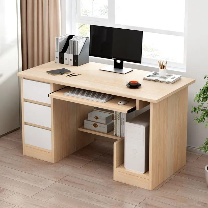 Home Office Wooden Study Desk - Perfect for Writing & Computing