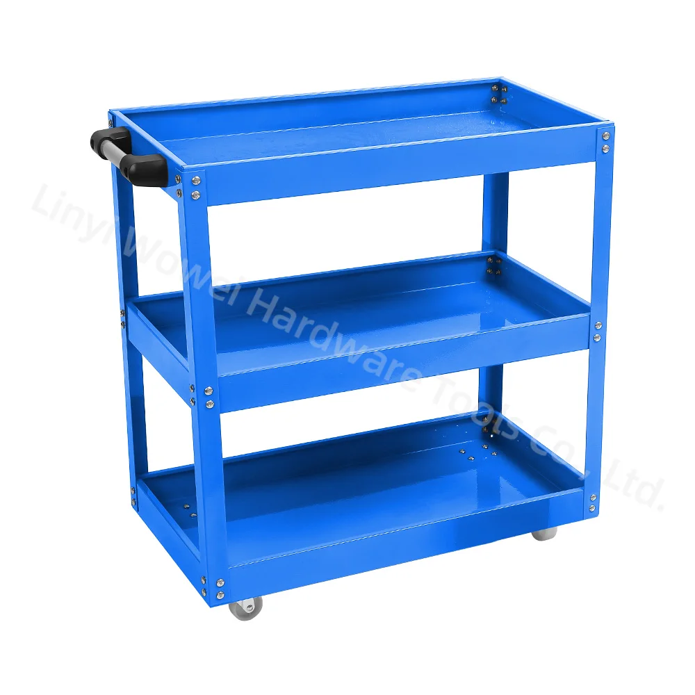 High Quality 3 Tiers Three Layer Trolley Storage Trolley Multi Function ...