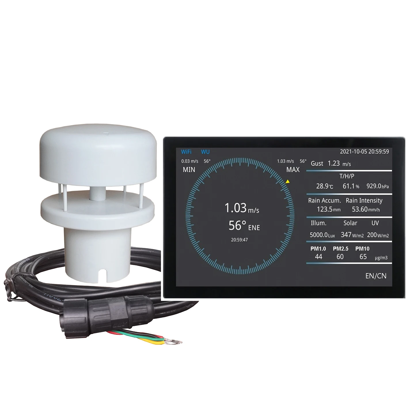 HY-WDC2E Ultrasonic Anemometer - Reliable Wind Measurement