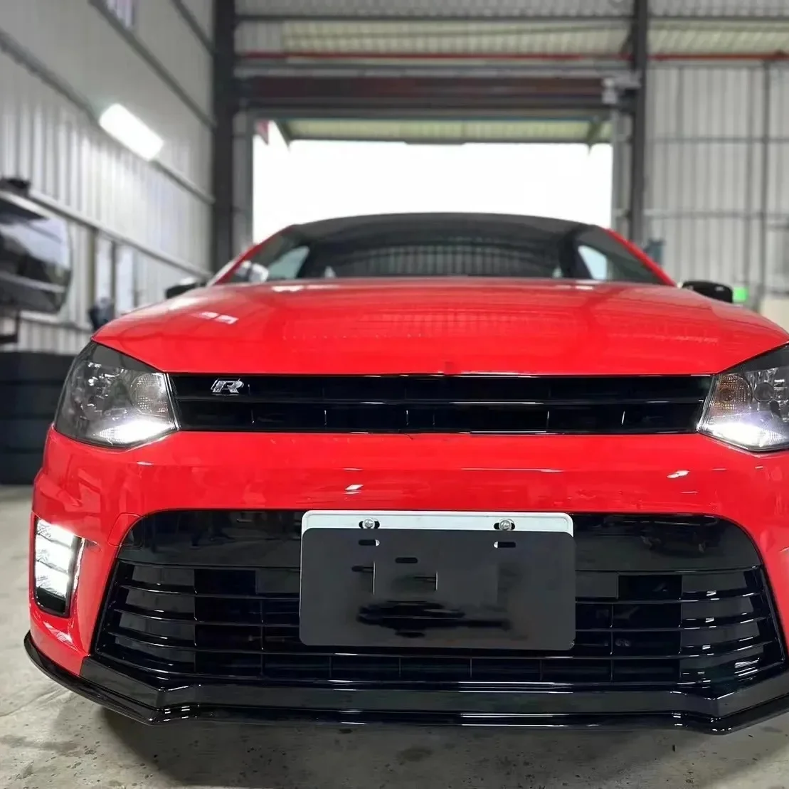 K-SEEK Body Kit Bumper Roof Spoiler for VW Polo 6R WRC| Alibaba.com