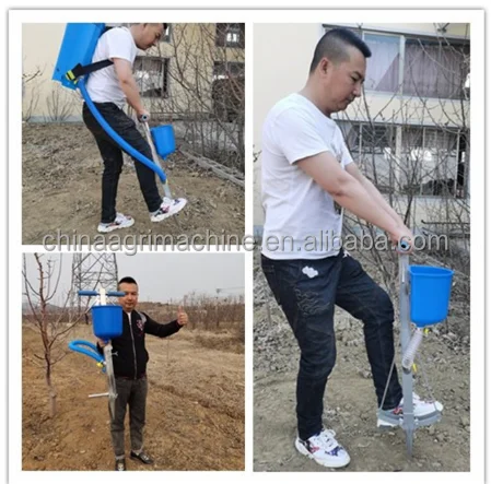 Hand Granular Spreader Manual Fertilizer Applicator Knapsack - Buy ...