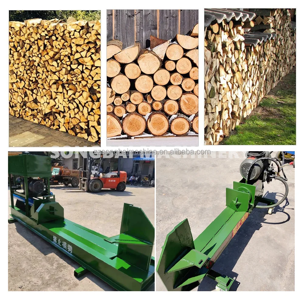 30ton Automatic Holzspalter Wood Log Splitter Vertical Log Splitter Firewood Processor Log ...