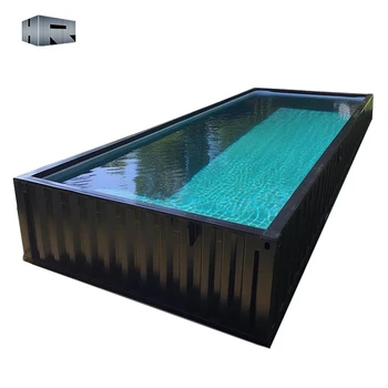 20ft Outdoor Structure Prefabricated Swimming Pool Container - Buy ...