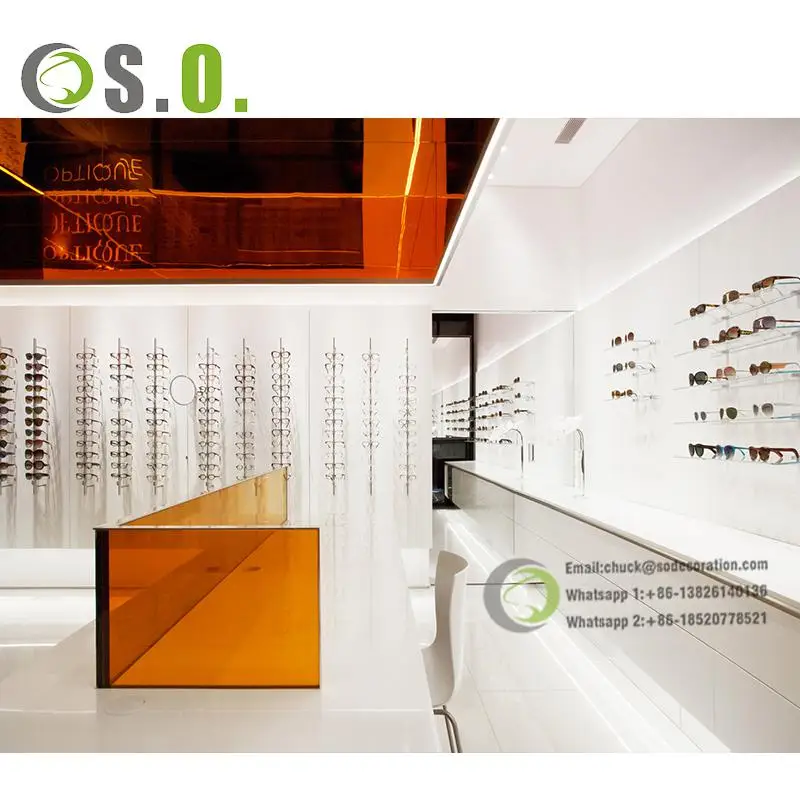 Optical Display Counter Wooden Glass Display Cabinet Display Cabinets ...