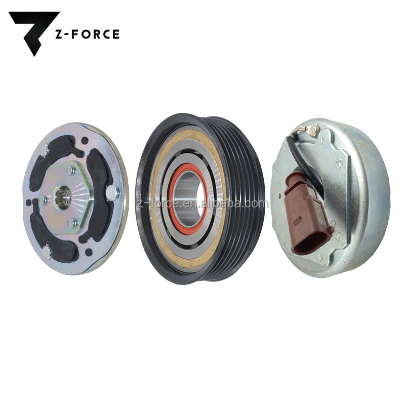 6SAS14C Ac Compressor Clutch Fit for audi 6pk 112mm Oem 8T0260805F ...