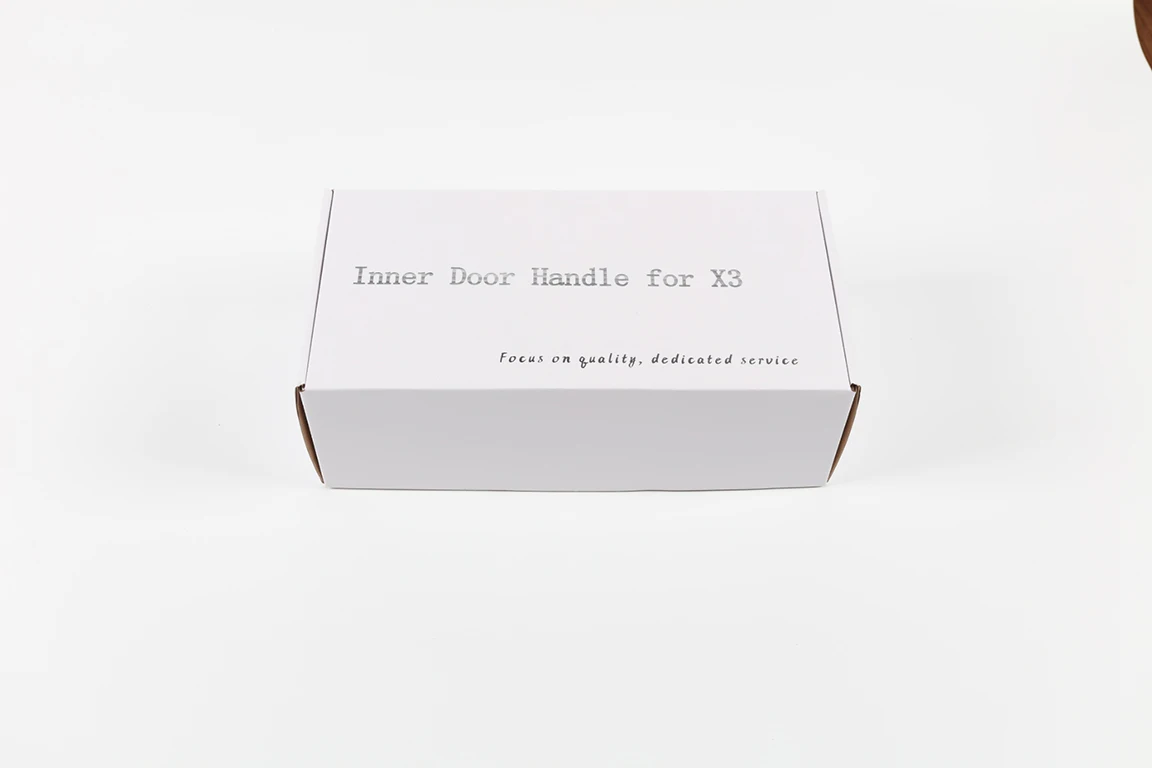 4 Pcs Set Beige Black Carbon Fiber Inner Interior Door Pull Handle Trim ...