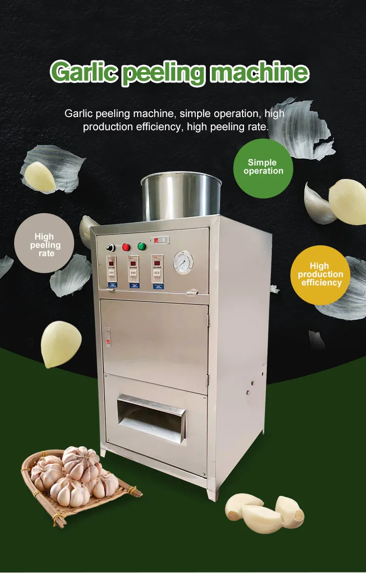 Automatic Professional 100kg Peladora De Ajo Make Garlic Separate ...