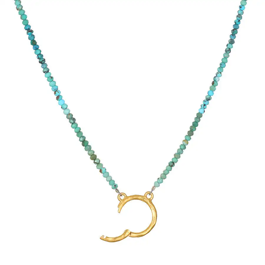 Manna Personalised 18K Gold Birthstone Sun Moon Charms