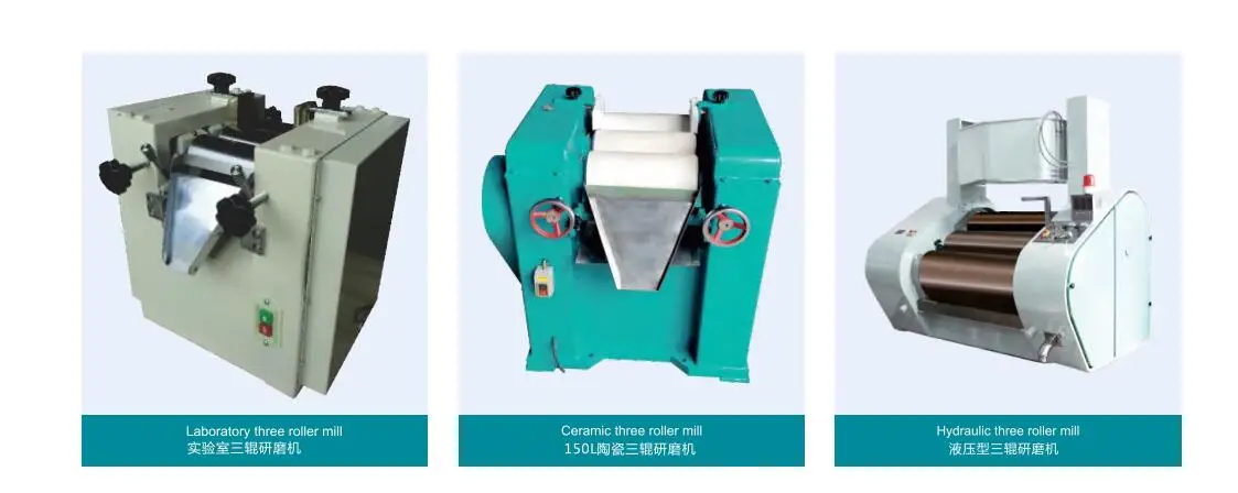 RT-S65 Laboratory Three Rolls Mill - High Productivity