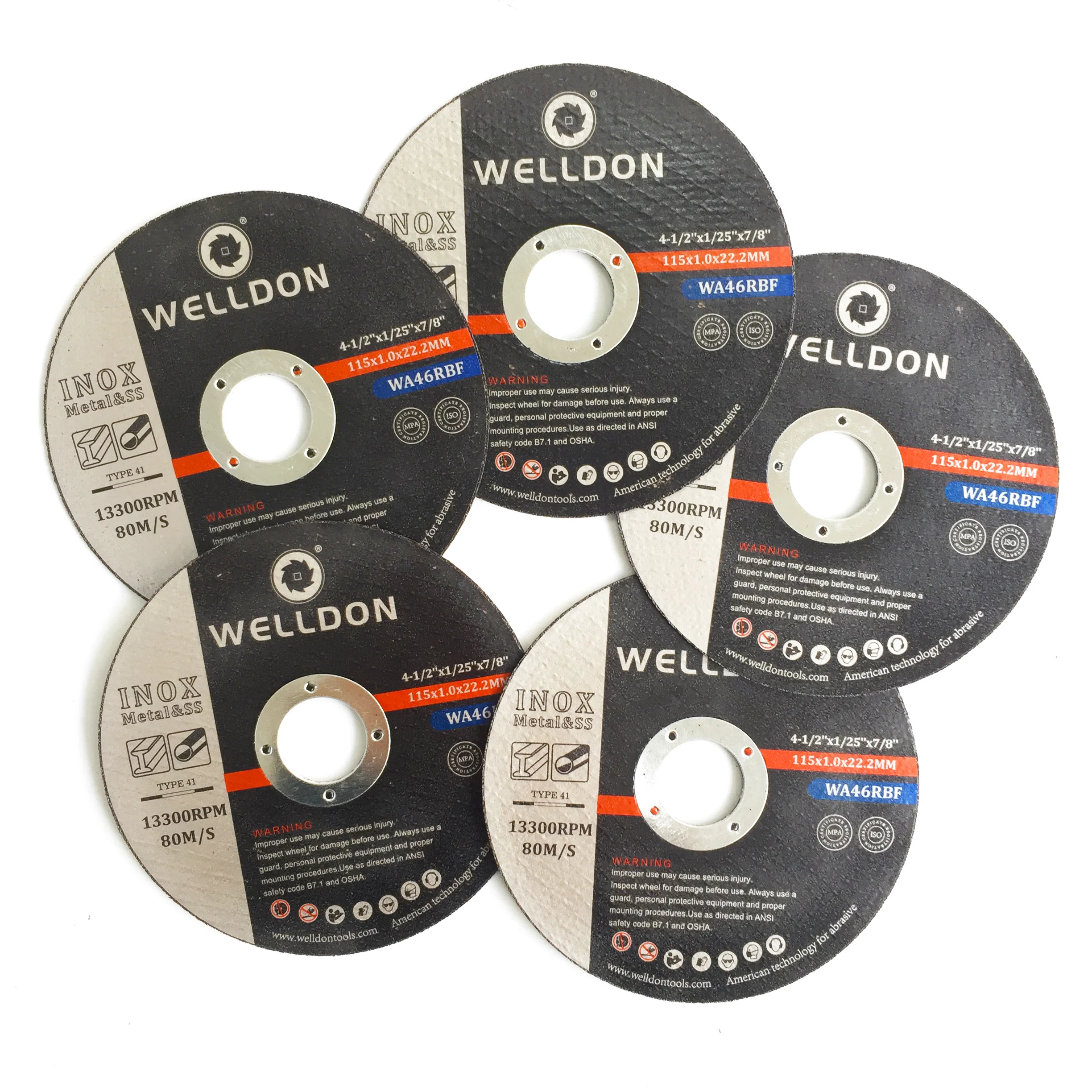 China competitive price stainless steel cut off wheel ss iron abra disk ...