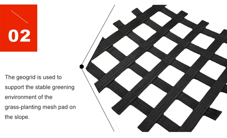 Factory Biaxial/ Uniaxial Plastic Geogrids High Strength Reinforced ...