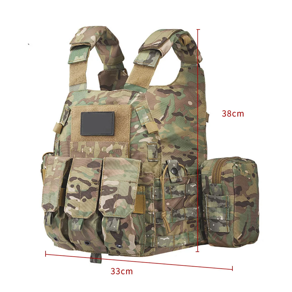 Outdoor Molle Multi-purpose Training Tactical Vest Camping Action ...