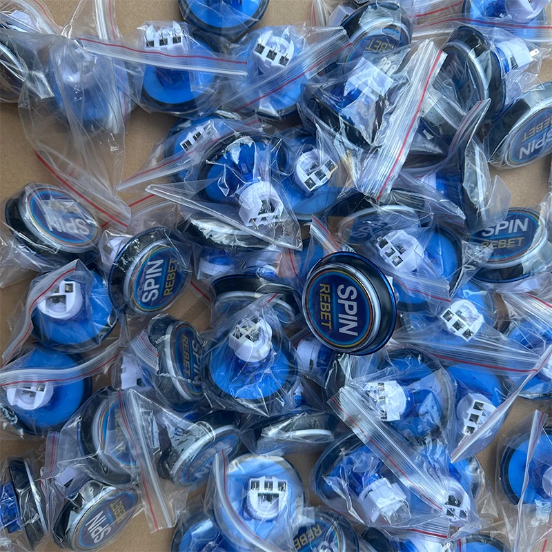Bally Buttons Spin Rebet Oval Buttons Bally Wave Pro Push Button for ...