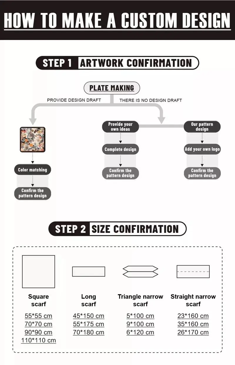 Shop Designer Customized Silk Scarves - Luxury & Style