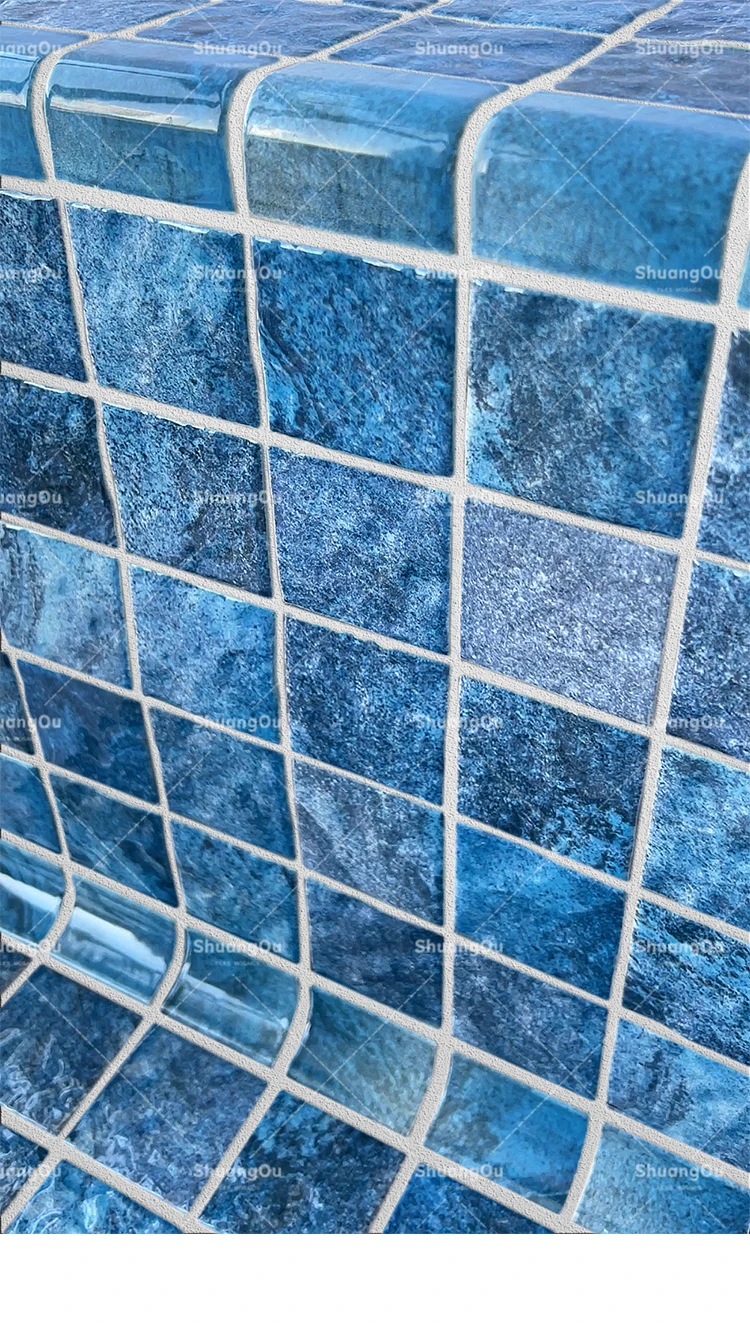 Shuangou Swimming Pool Accessory Ceramic Tile Trim