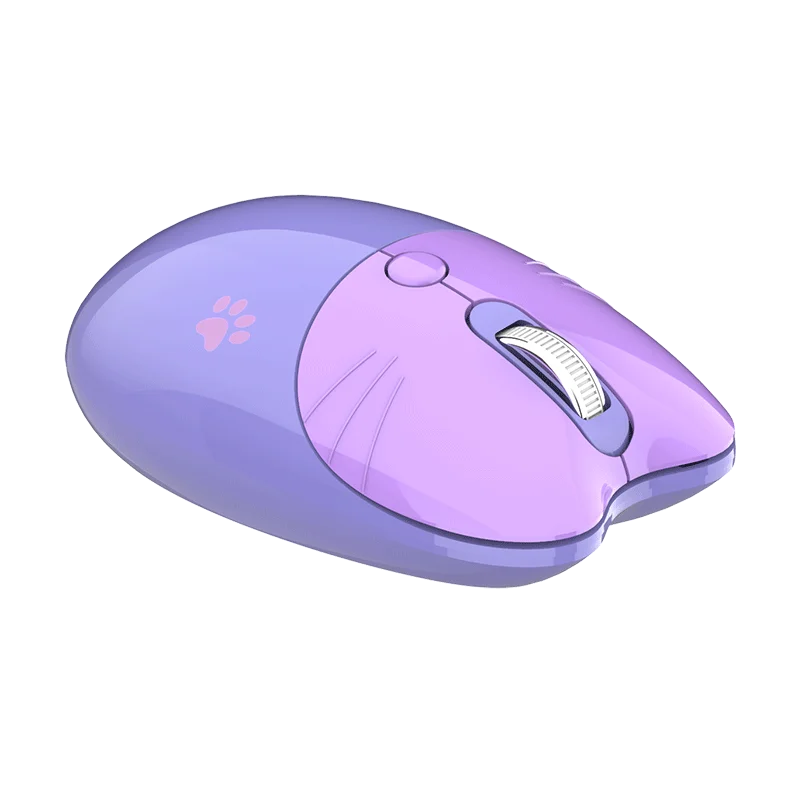 2024 Cute New Design Ip Optical Mouse 2.4ghz Wireless Cat Shape Mouse ...