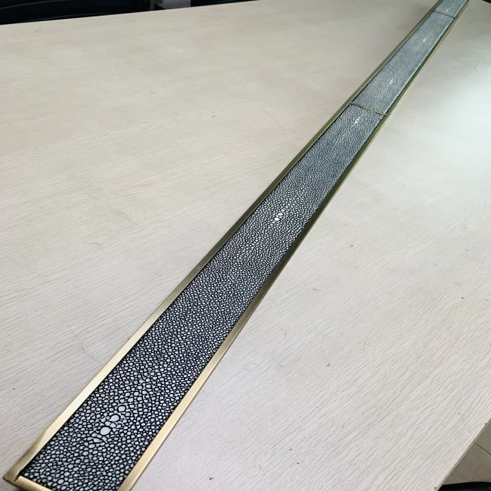 Push Pull Door Handle 1800mm H Shape Stainless Steel Square Twin Glass ...