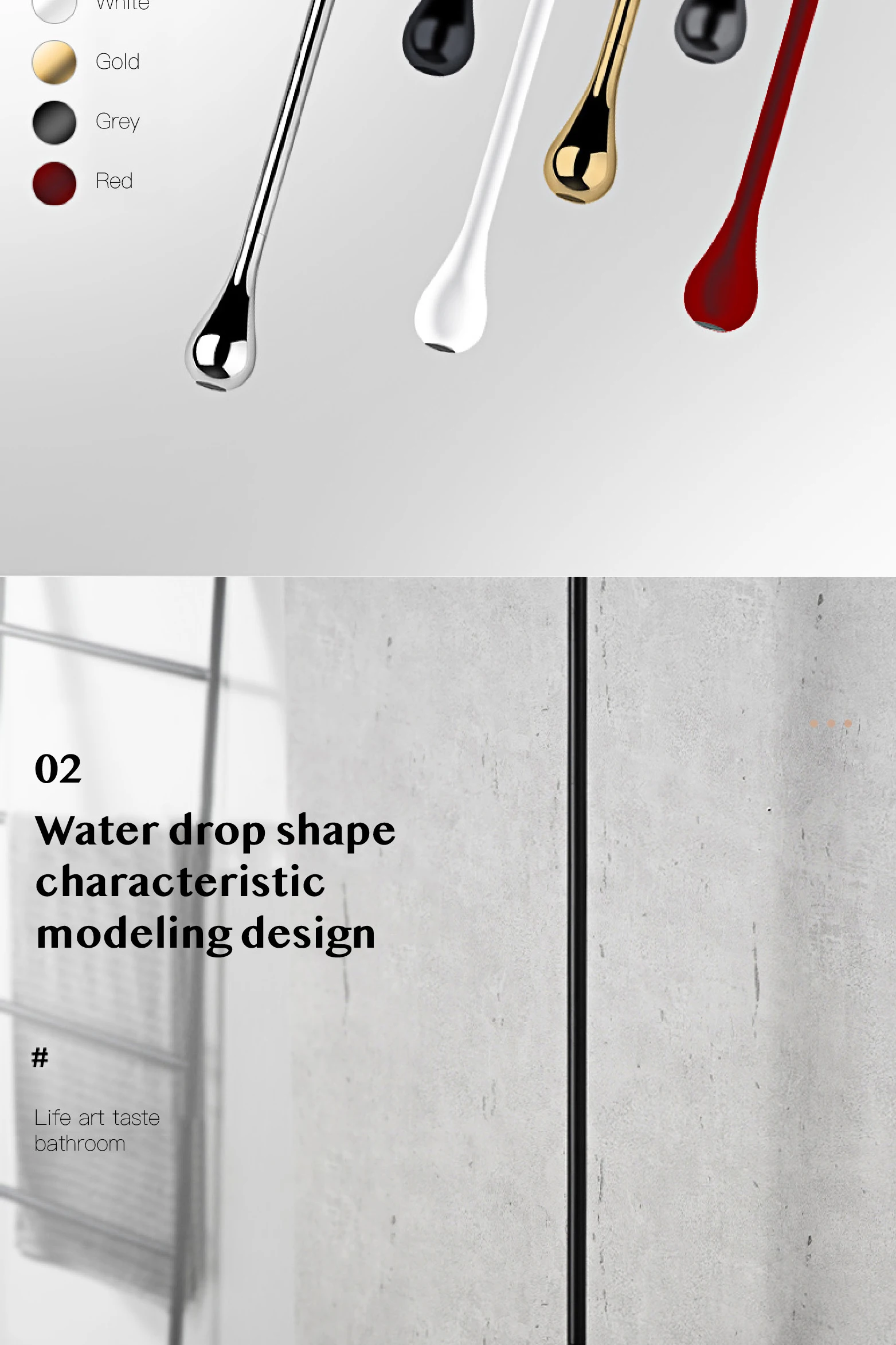 Hanging Ceiling Faucet Matte Black Solid Brass Wall Mounted Water Drop ...