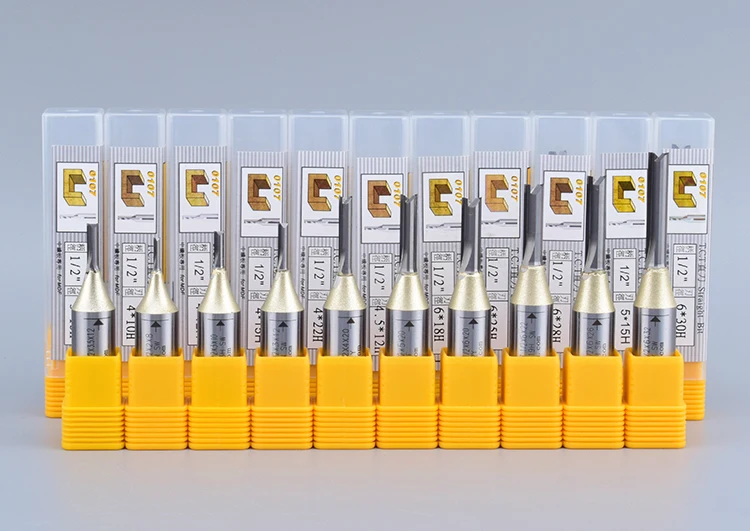 Arden 2 Flute Straight Router Bit with Chip Breaker - OEM | Wholesale