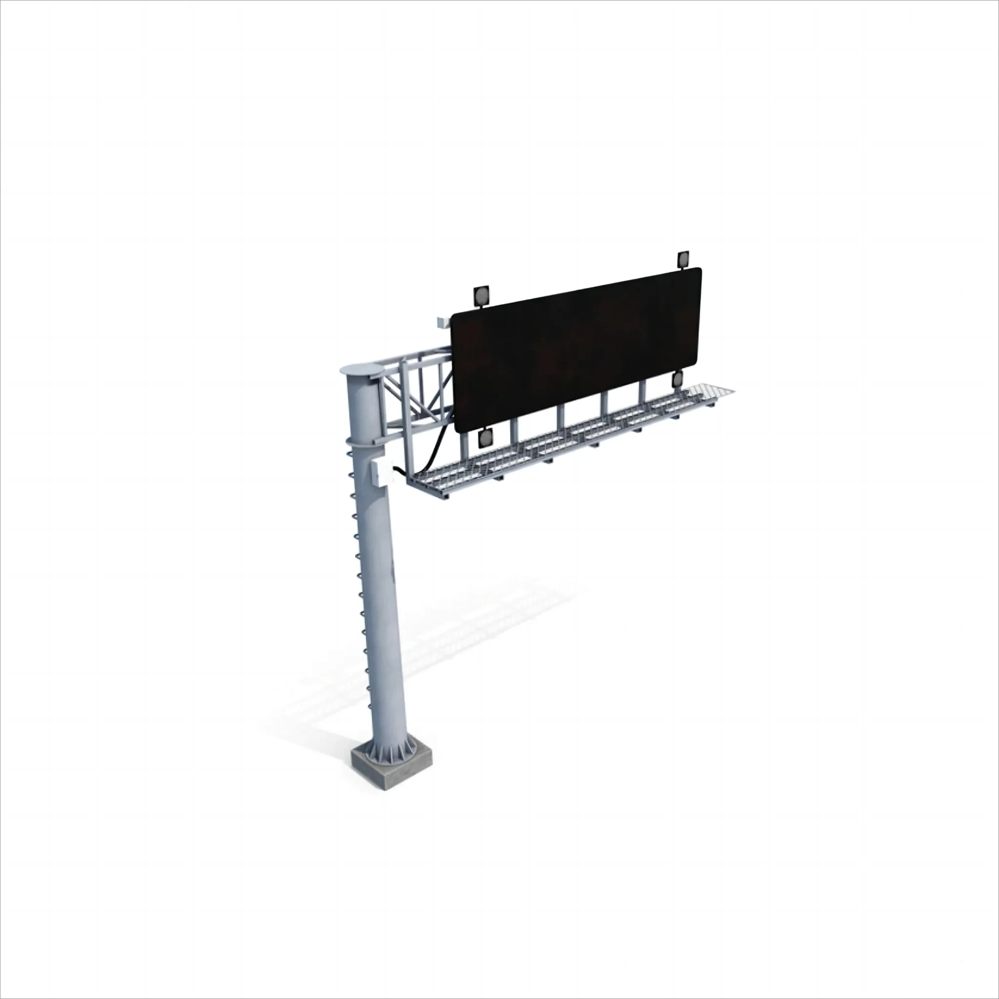 Galvanized Waterproof Traffic Information Highlight Led Traffic Display ...