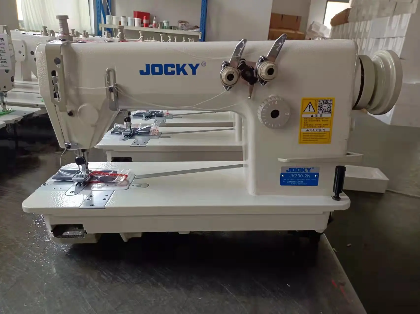 JOCKY JK390-2N High Speed 2 Needle Sewing Machine