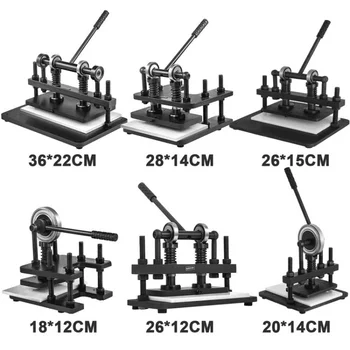 Heavy Duty Manual Paper Leather Die Cutting Press Machine Manual Die ...