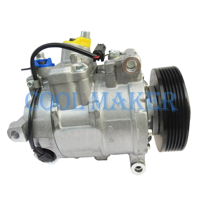 6seu14c For Bmw E60 E61 Ac Compressor 64526980044 8fk351114-271 447190-9950 Dcp05062 6980044 ...
