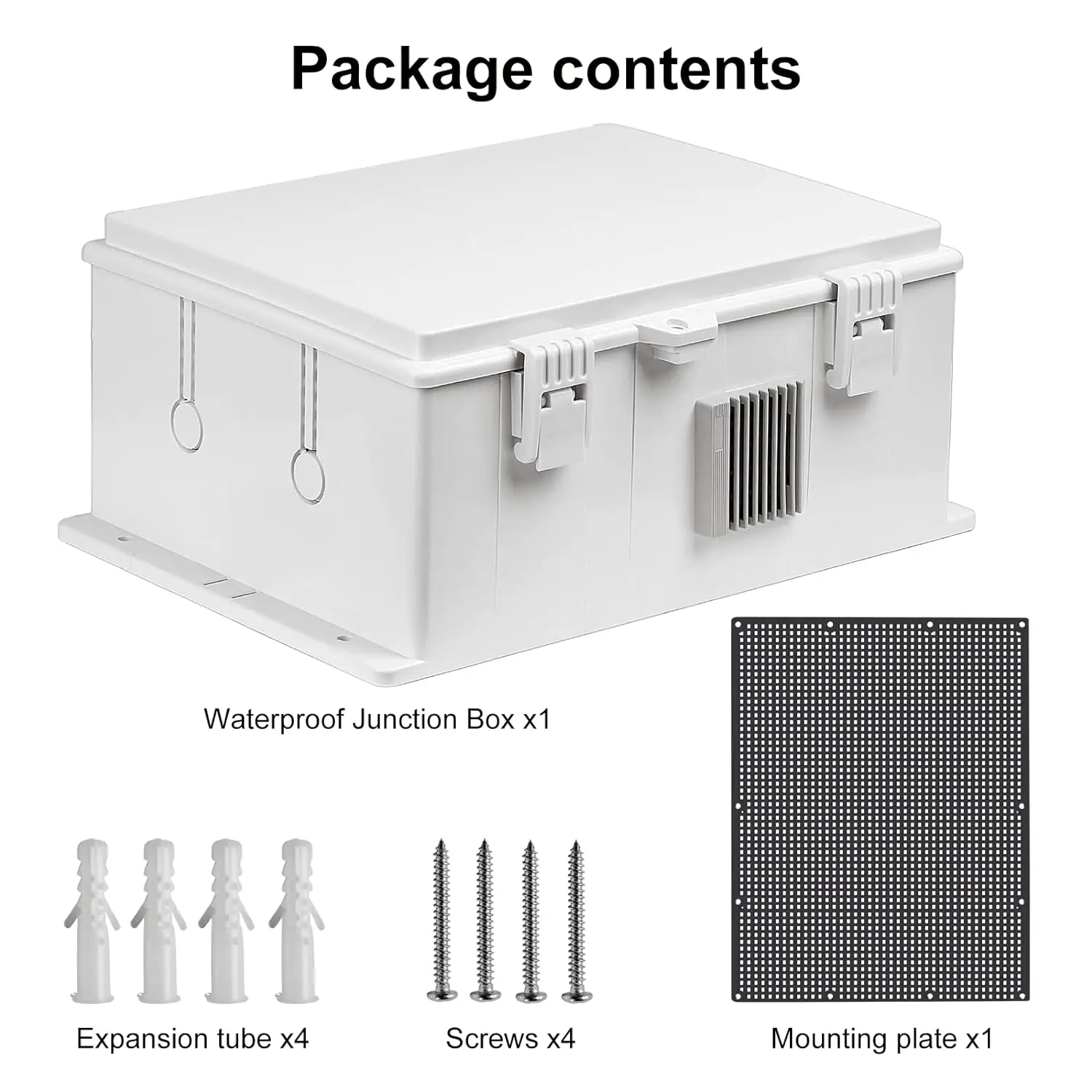 Outdoor Electrical Junction Box - ABS Water Resistant Enclosure