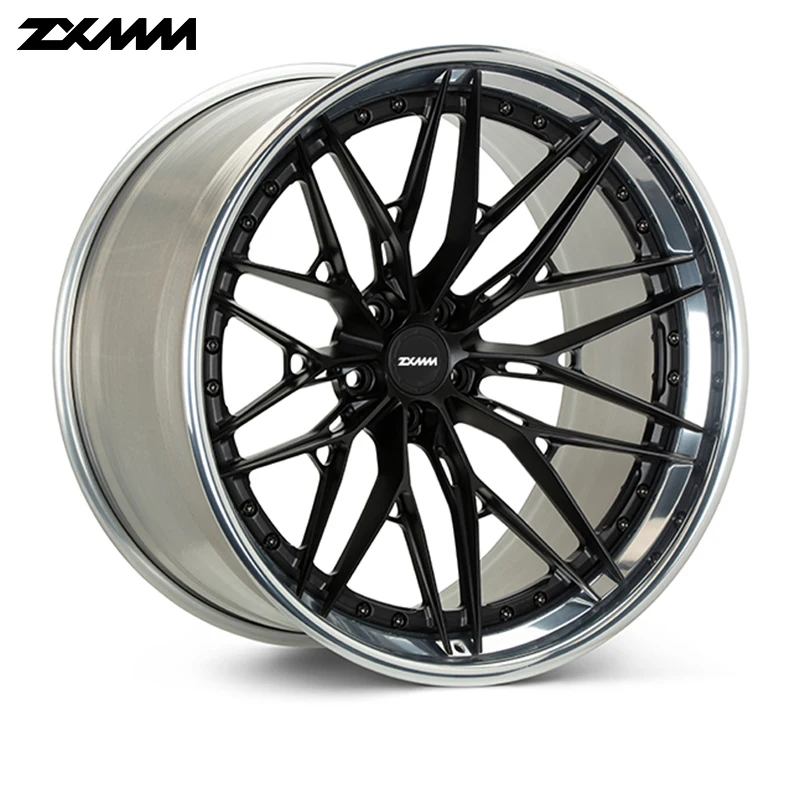 2 Pieces Passenger Forged Car Rims Customized Forged Aluminum Alloy Rim ...