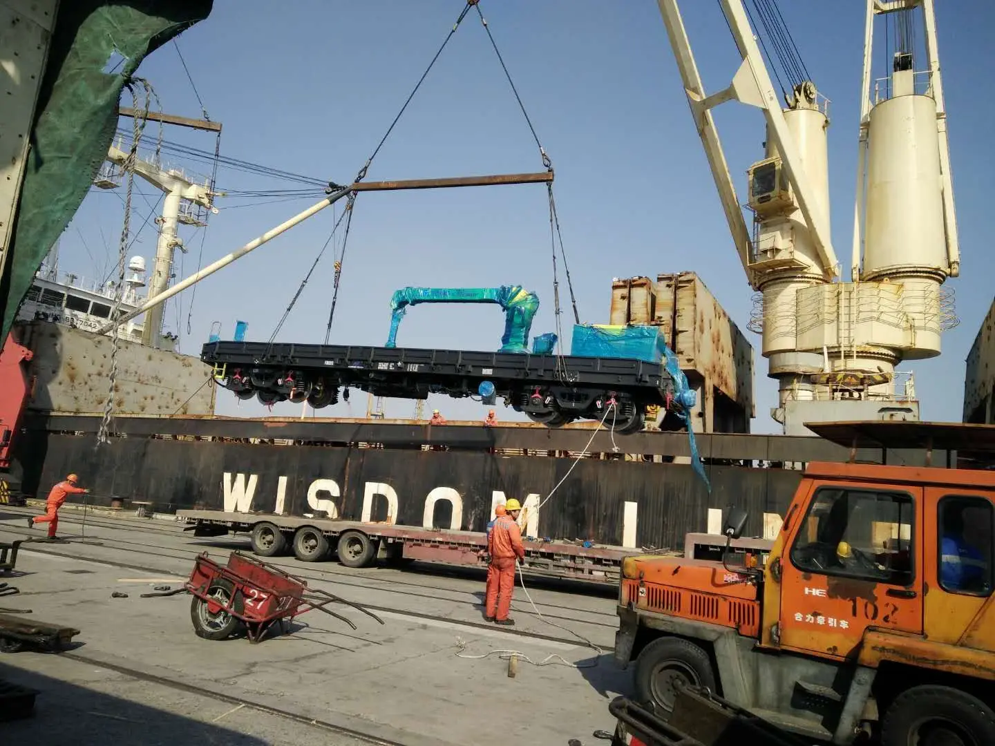 Heavy Duty Railway Flat Wagon Railway Freight Flat Wagon - Buy Heavy ...