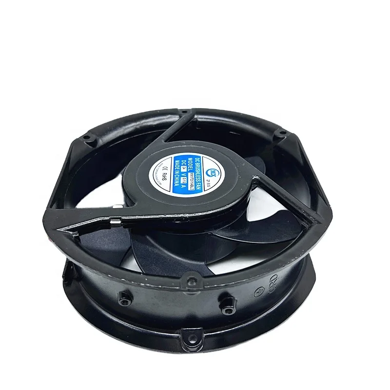 High Airflow Industrial Cooling Fans - 48v 172mm DC Motor