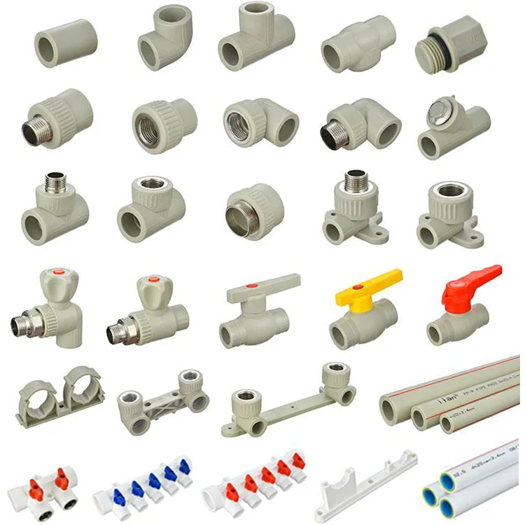 20-110mm Pipe Ppr Fittings,Injection Plumbing Materials Pn25 Water Ppr ...