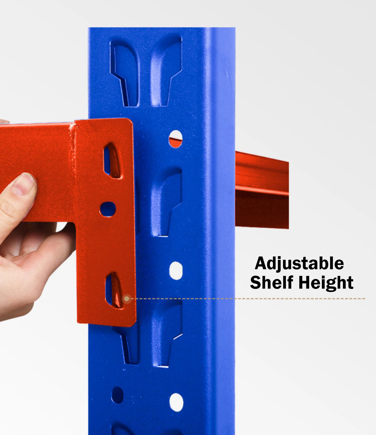 Heavy Duty Warehouse Rack Shlf Adjustable Metal Storage Rack Boltless ...