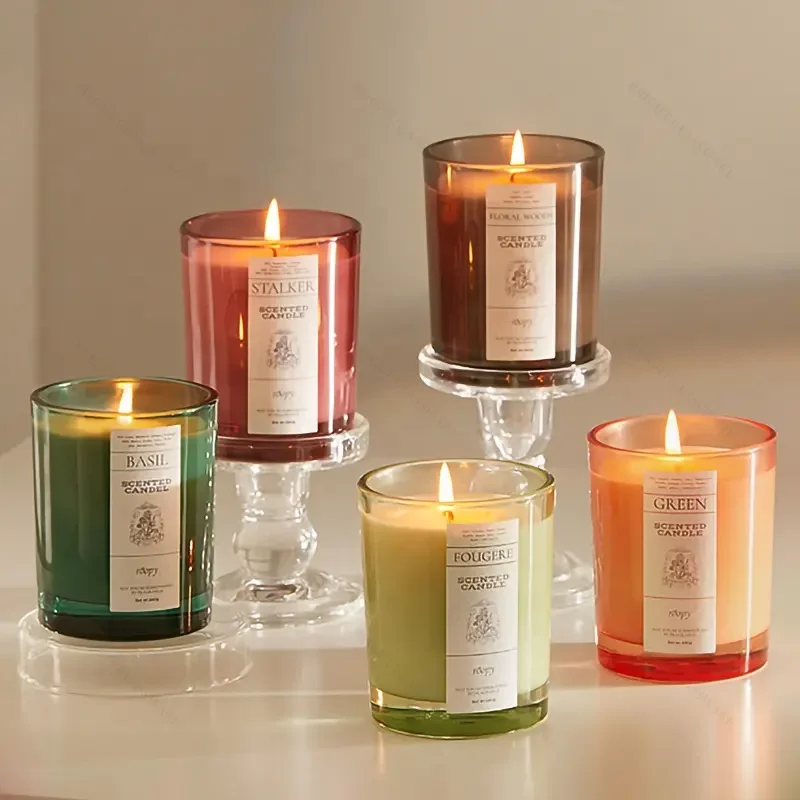 Luxury Glass Candle Jars - Free Sample & Customizable