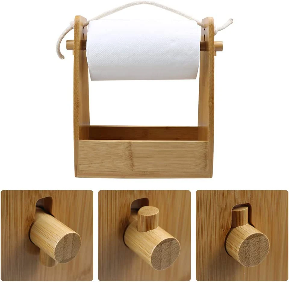 Customized Japanese Kitchen Paper Towel Rack Wooden Rack Stand Kitchen ...