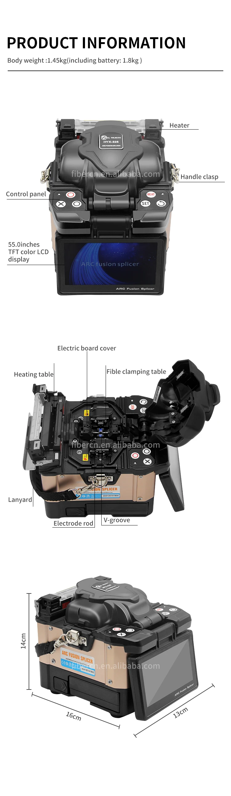 FUJITOMO FSM-27S Multi-Function Fiber Optic Fusion Splicer & OEM