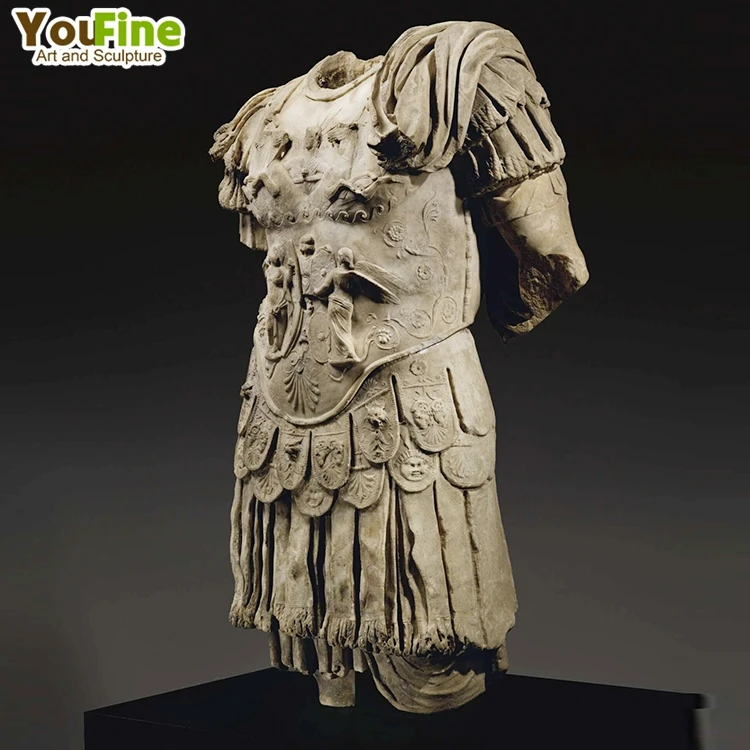 Hand Carved Outdoor Classical Famous Marble Male Torso Roman Statue ...