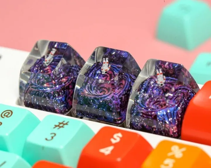 Personality Resin Keycap Cute Esc Custom Artisan Keycaps For Mechanical ...